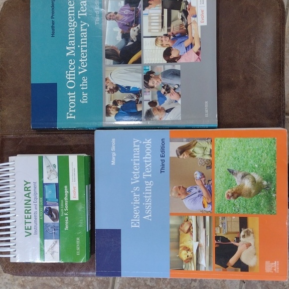 elsevier's books | Other | Elseviers Veterinary Textbooks 3 Books | Poshmark